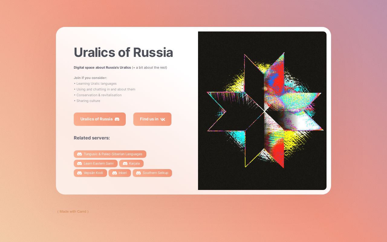 Uralics of Russia